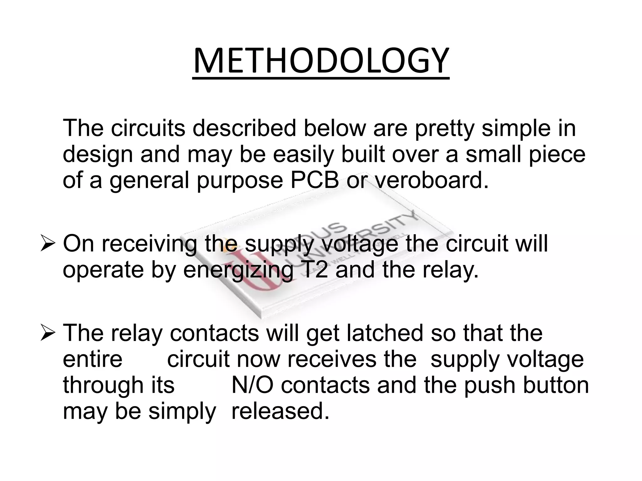Over/Under Voltage Protection Circuit | PPTX