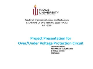 Over/Under Voltage Protection Circuit | PPTX