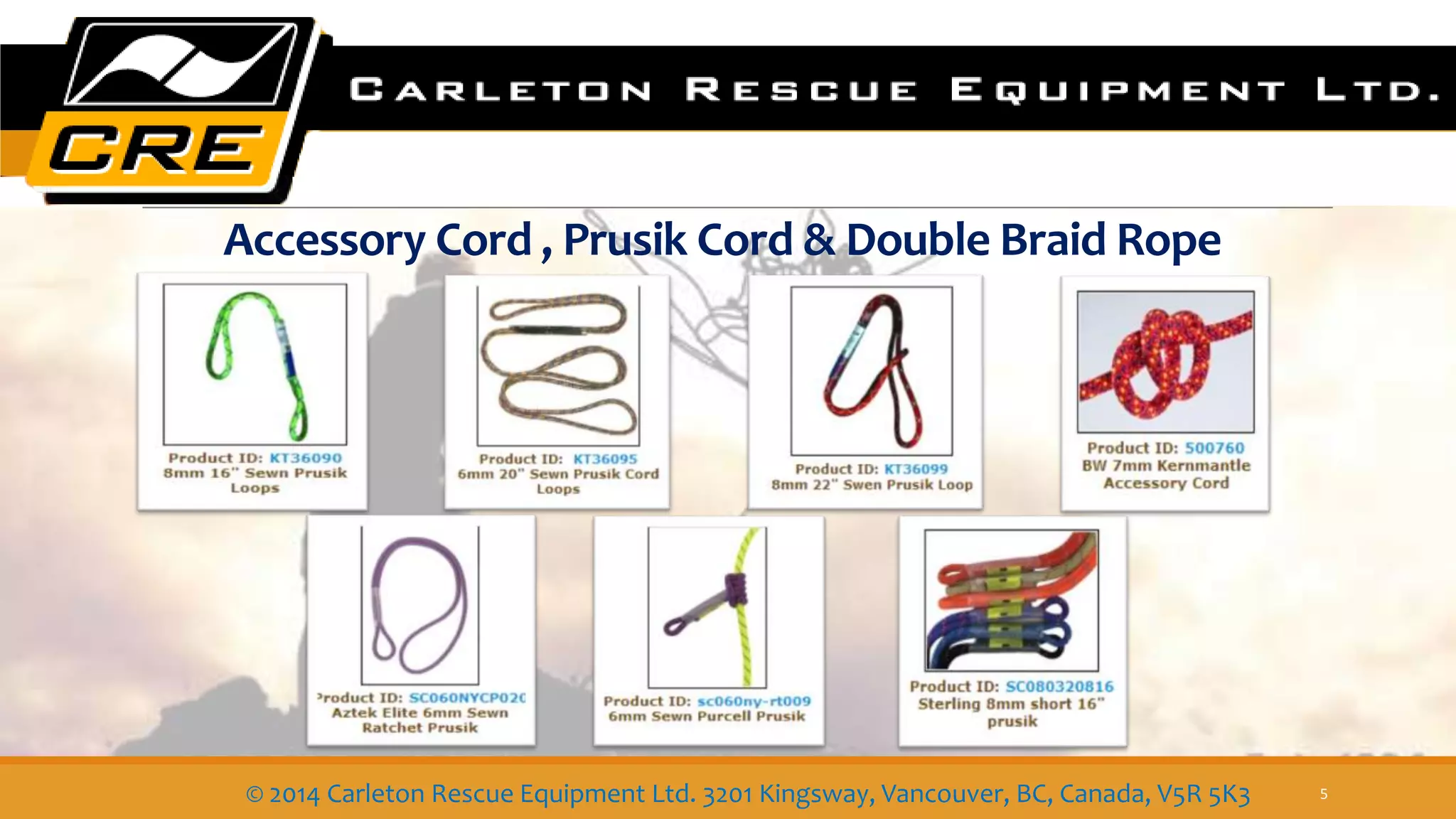 Rope Rescue Equipment | PPTX
