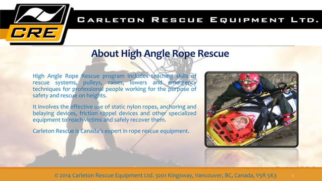 Rope Rescue Equipment | PPTX