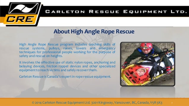 Rope Rescue Equipment