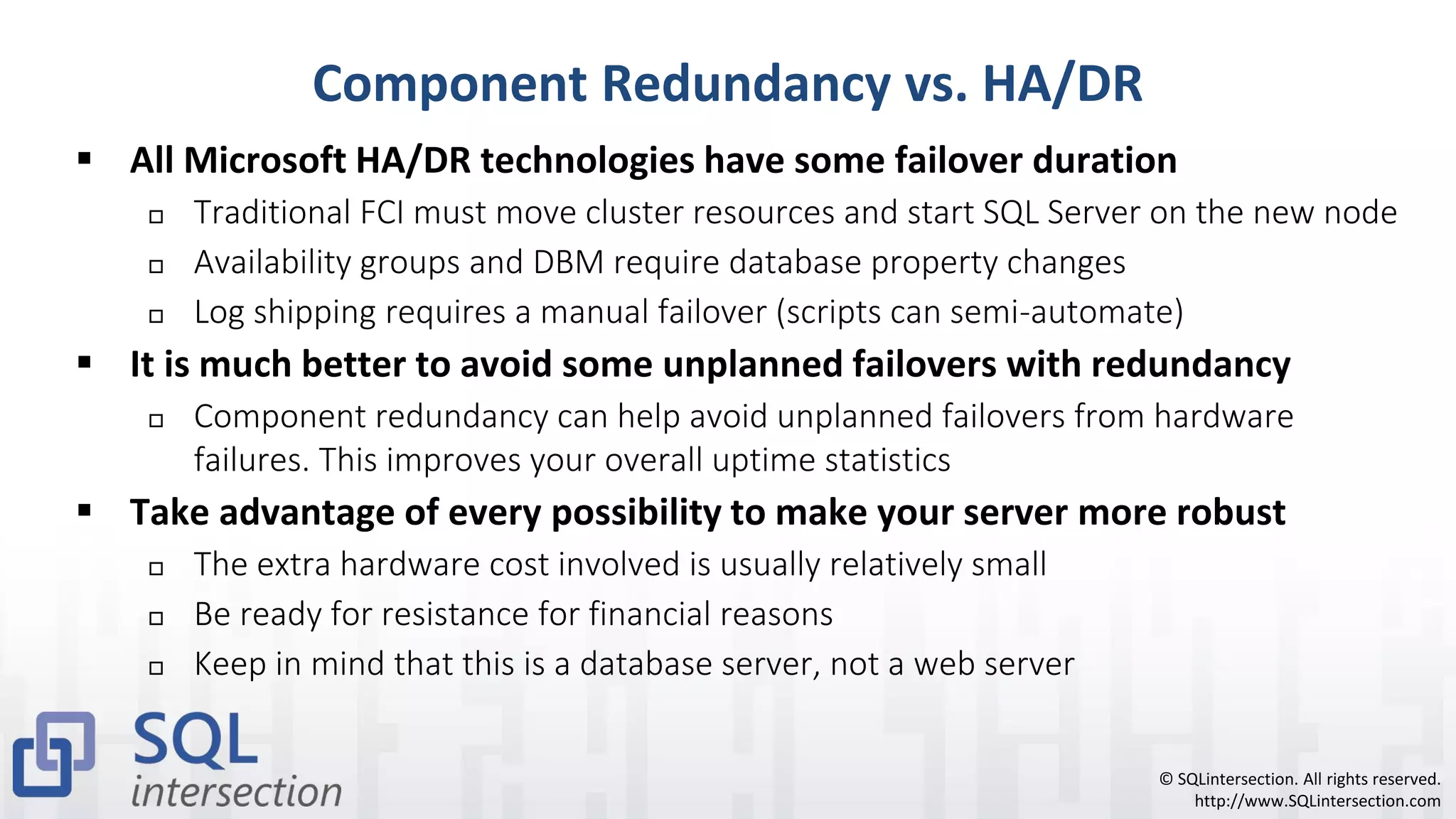 High Availability Disaster Recovery 101 Ppt 