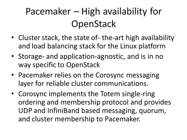 High availability and fault tolerance | PDF