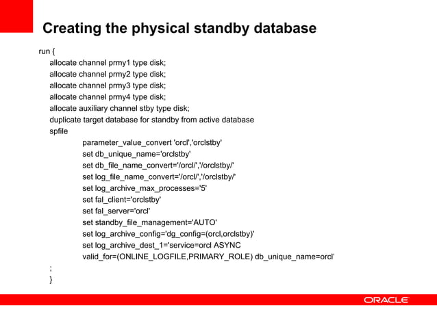 High Availability And Oracle Data Guard 11g R2 | PPT