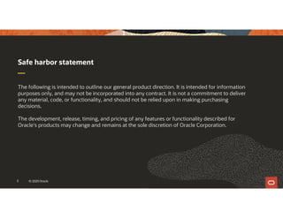 High Availability & Disaster Recovery on Oracle Cloud Infrastructure | PDF