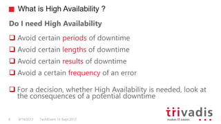 High availability Microsoft vs Oracle | PPT