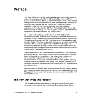 High availability scenarios with ibm tivoli workload scheduler and ibm ...