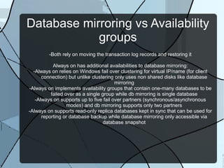 High availability solutions bakostech | PPT
