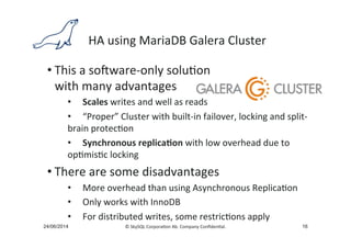High Availability with MariaDB Enterprise | PPT