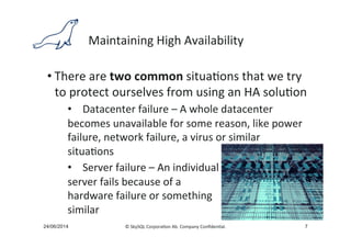 High Availability with MariaDB Enterprise | PPT