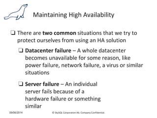 High Availability with MariaDB Enterprise | PPT