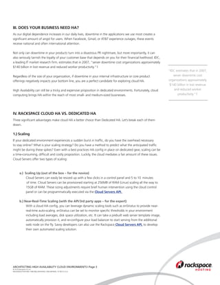 Architecting High Availability Linux Environments within the Rackspace ...