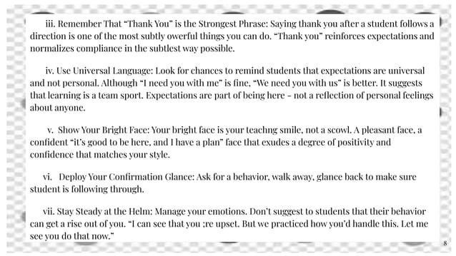 High Behavioral Expectations | PDF | Education