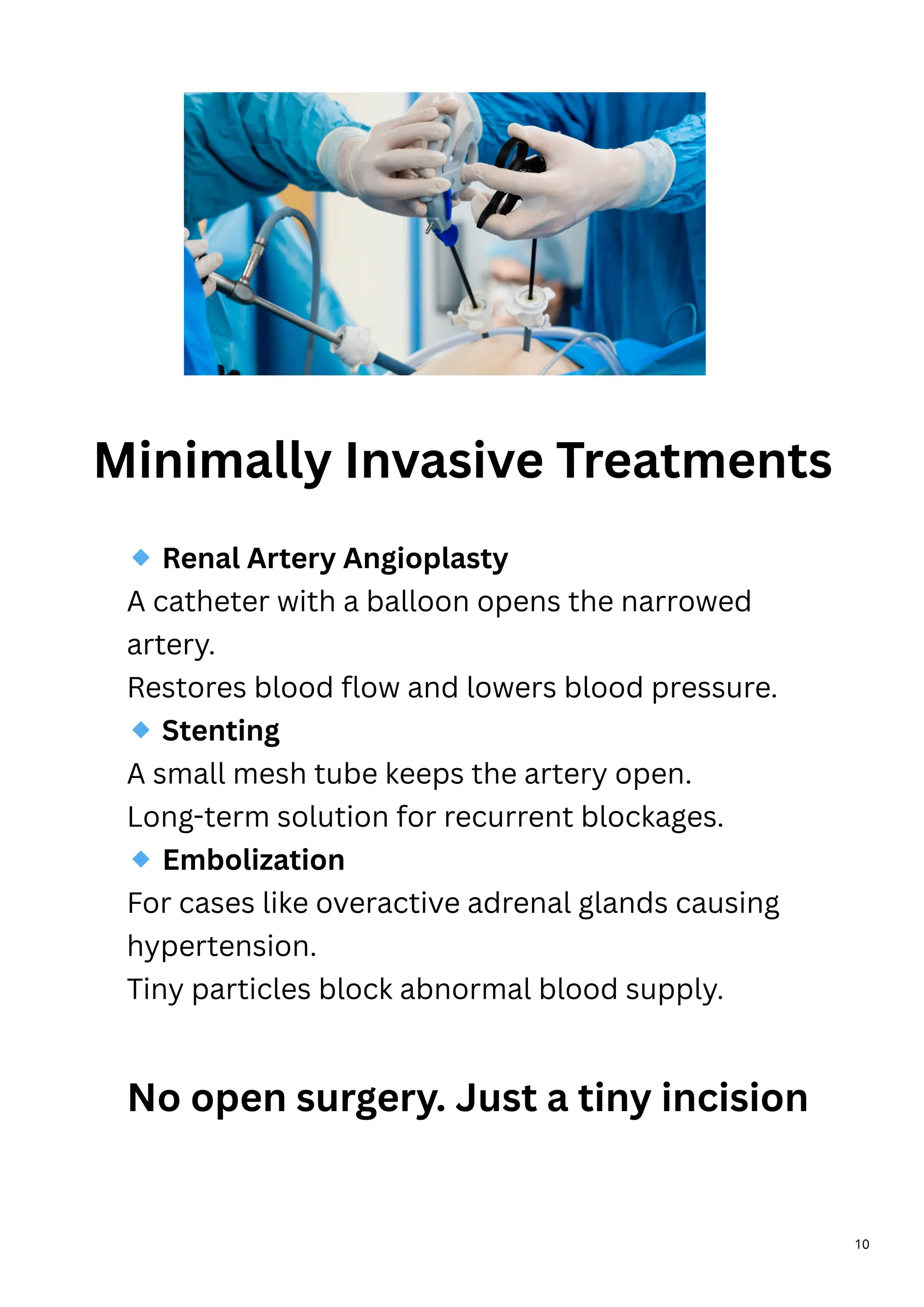 Minimally Invasive Treatments for High Blood Pressure | PDF