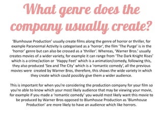 High Budget V. Low Budget | PPTX