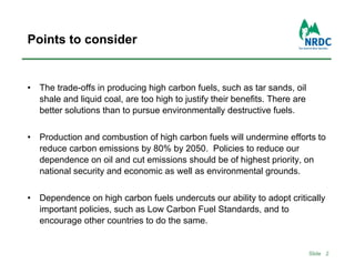Choosing the Clean Path for Fueling Our Transportation Future | PDF