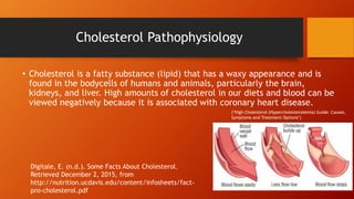 High cholesterol | PPTX
