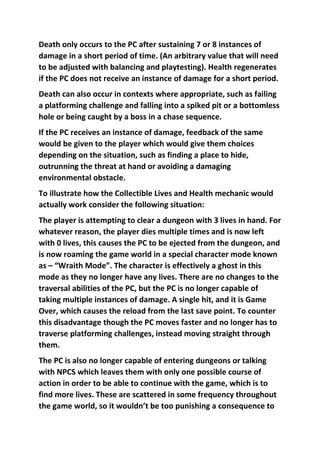 High concept document for 'The Nightmare' | PDF