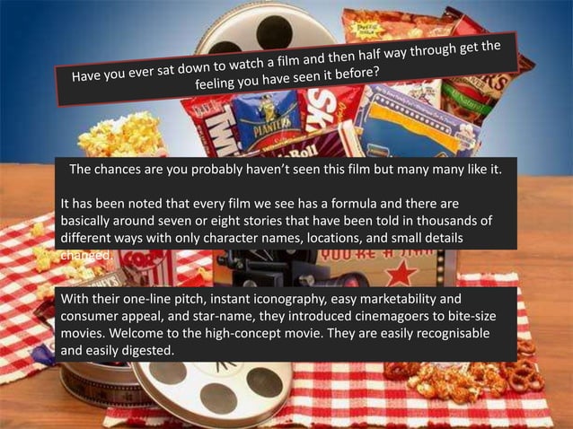 High concept movie | PPTX