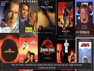 High conceptmovie | PPTX