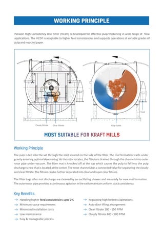 High Consistency Disc Filter (HCDF) for Paper Mill | PDF
