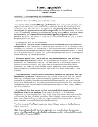 High country seeds of change project narrative | PDF