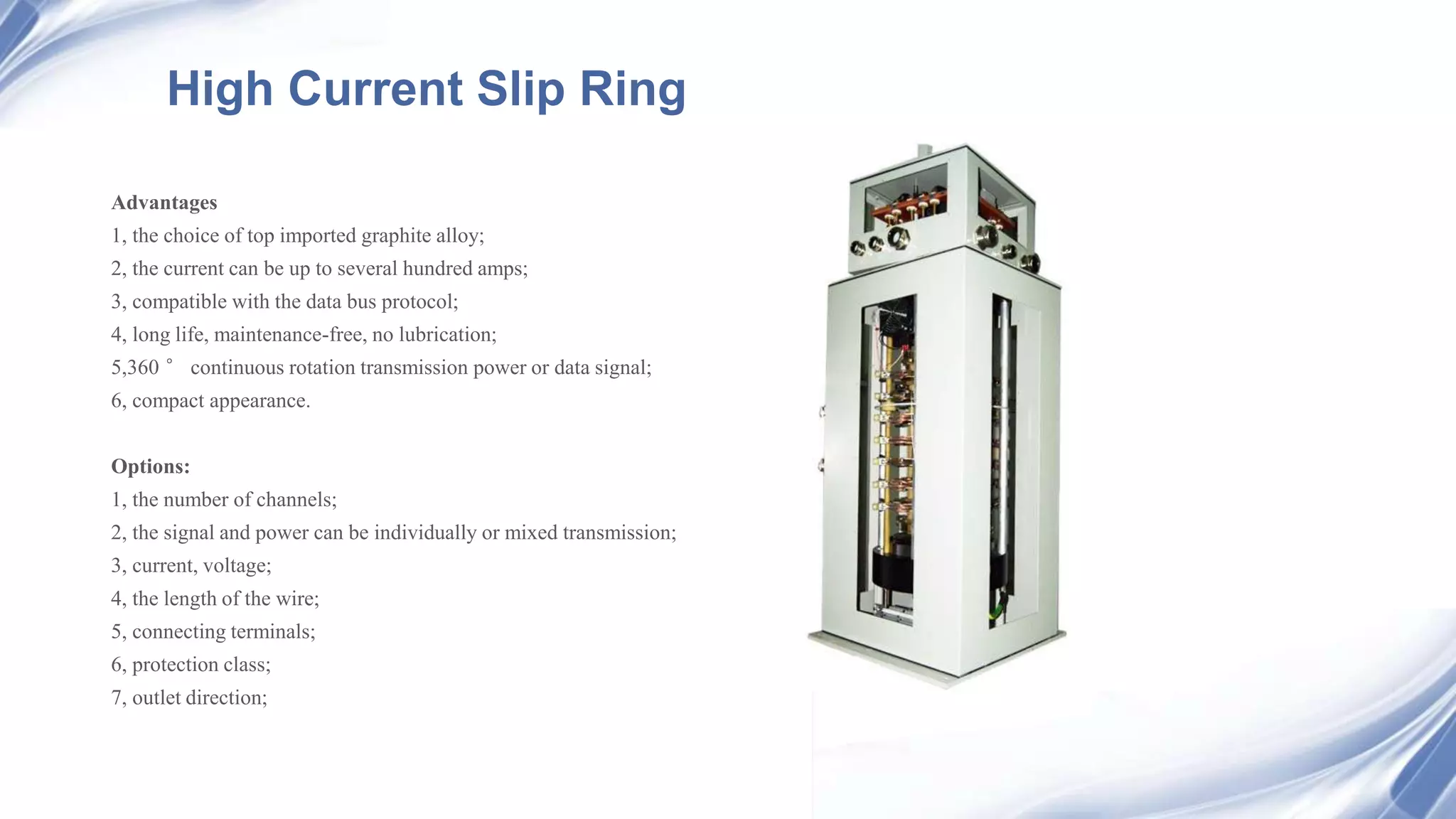 High current slip ring | PPTX | Computer Networking | Computing