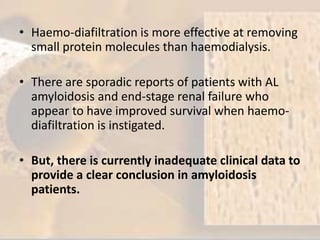High cut off dialysis and multiple myeloma | PPSX