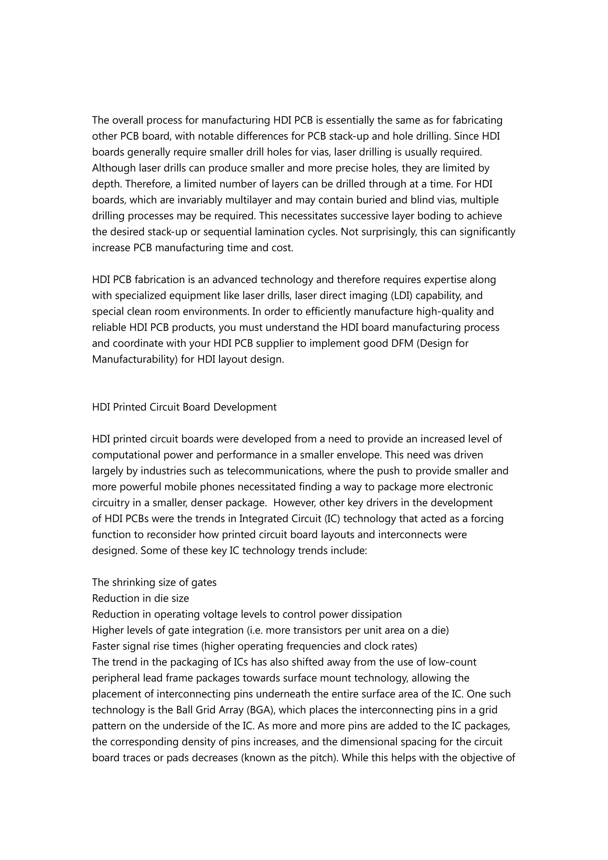 High Density PCB board (HDI PCB) Manufacturing.docx