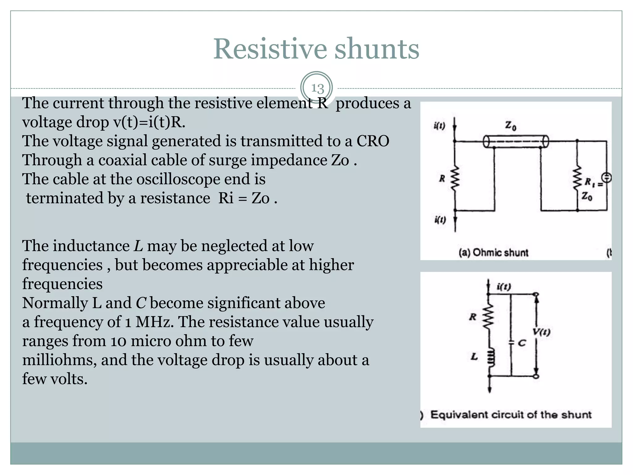 High direct current measurement | PPTX