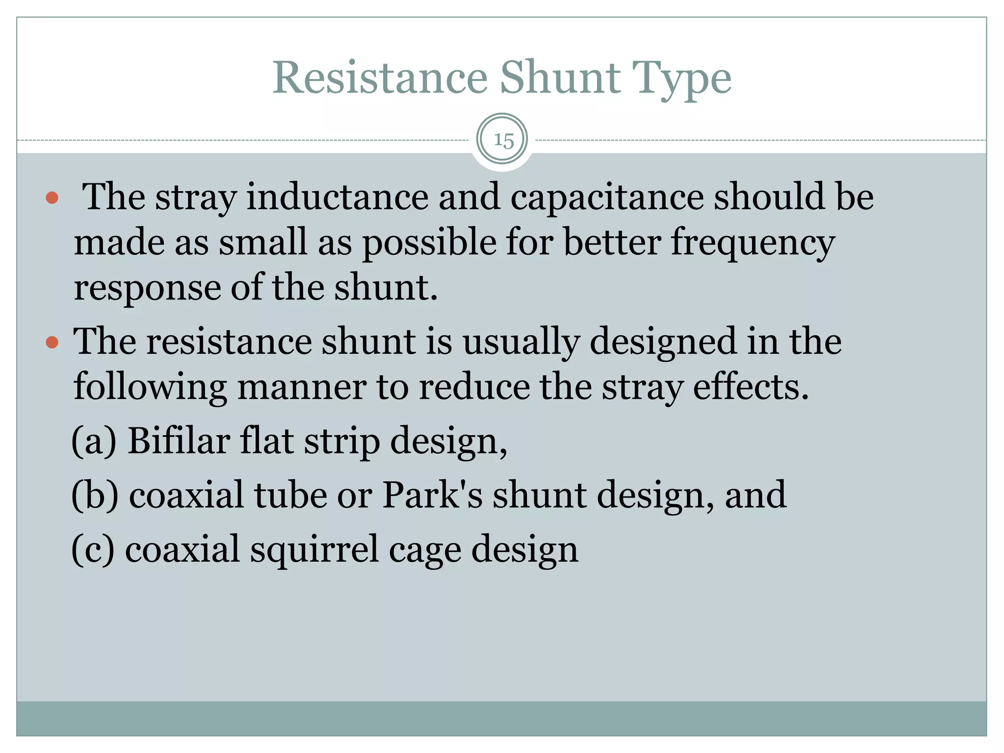 High direct current measurement | PPTX