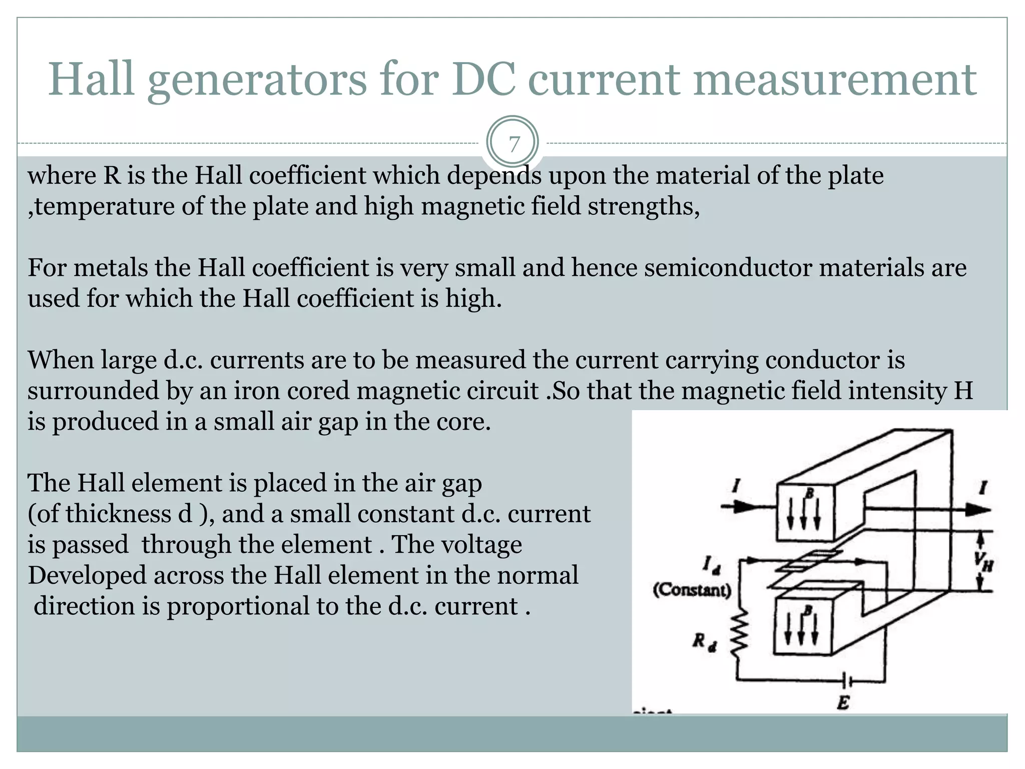 High direct current measurement | PPTX