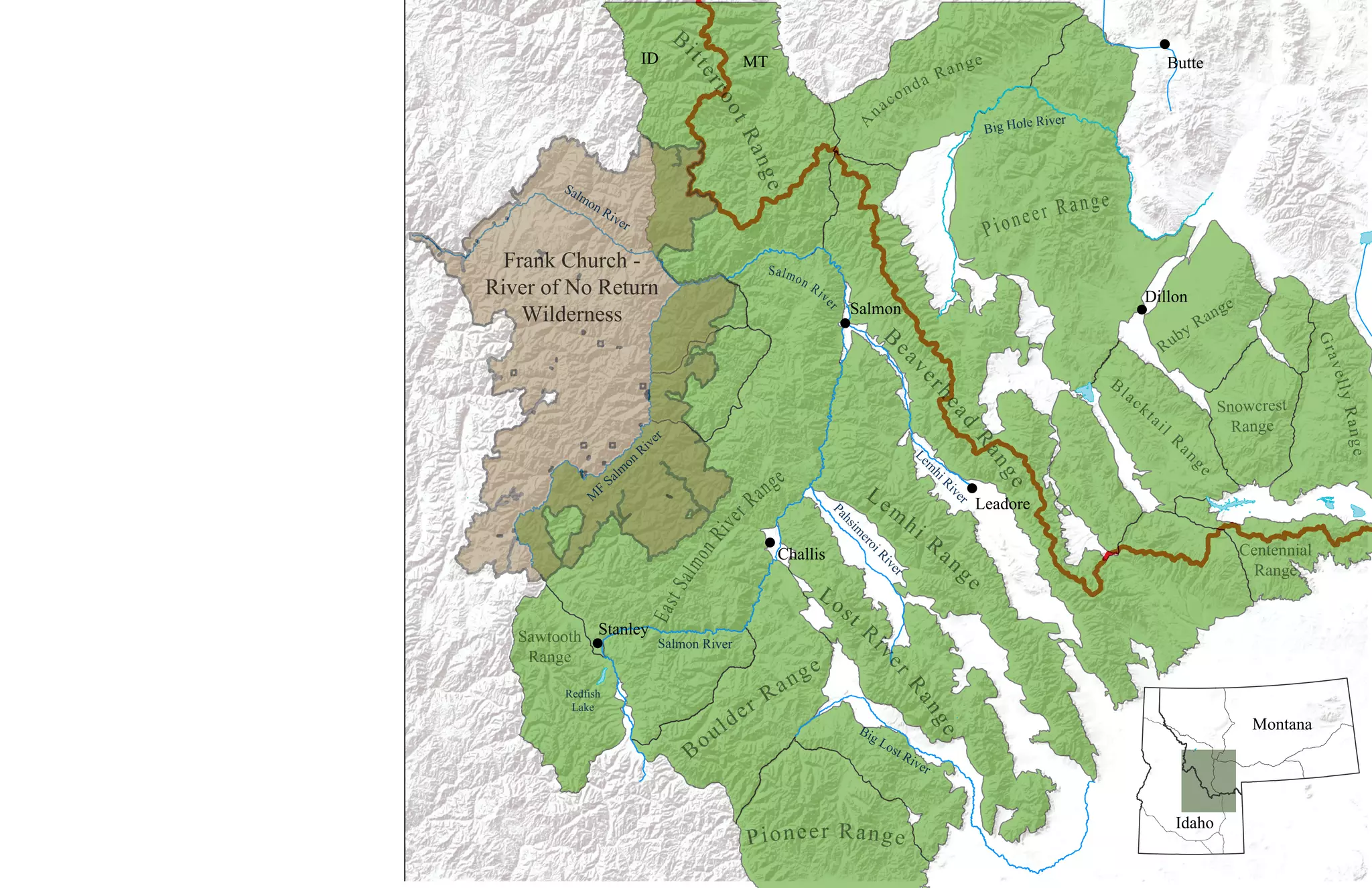 High Divide map | PDF