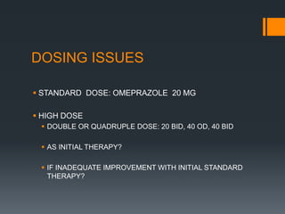 HIGH DOSE PPI USE | PPTX