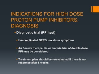 HIGH DOSE PPI USE | PPTX