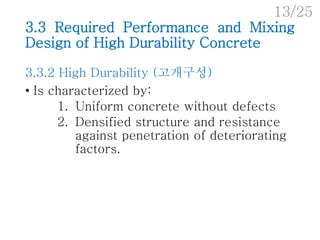 High durable concrete | PPTX