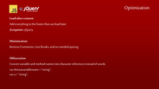 Javascript and Jquery: The connection between | PPT