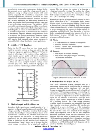 High efficiency three phase nine level diode clamped multilevel inverter | PDF