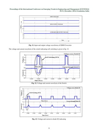 High efficiency zcs single input multiple output simo d.c to d | PDF
