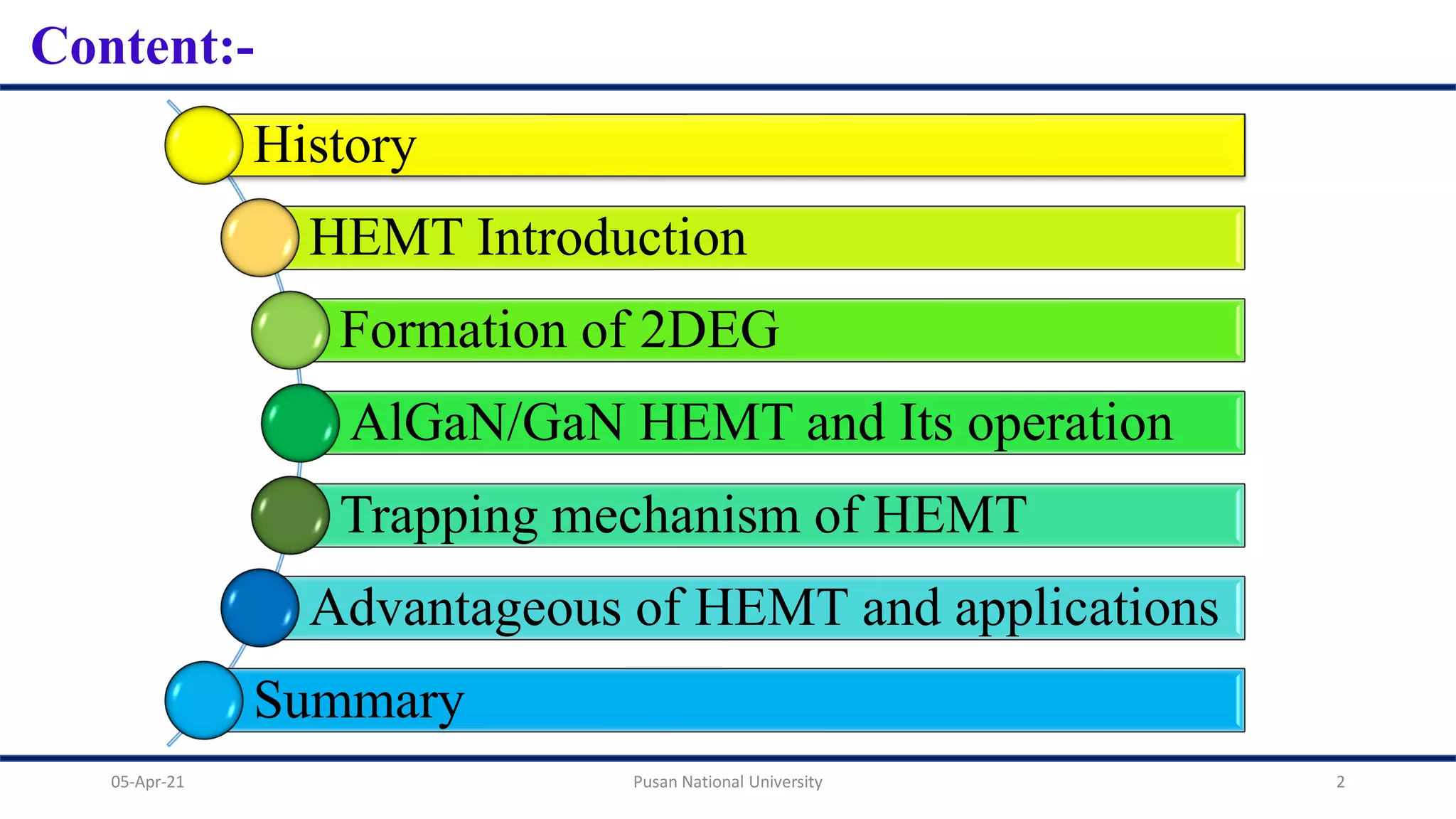 High electron mobility transistor | PDF