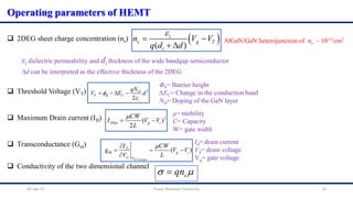 High electron mobility transistor | PDF