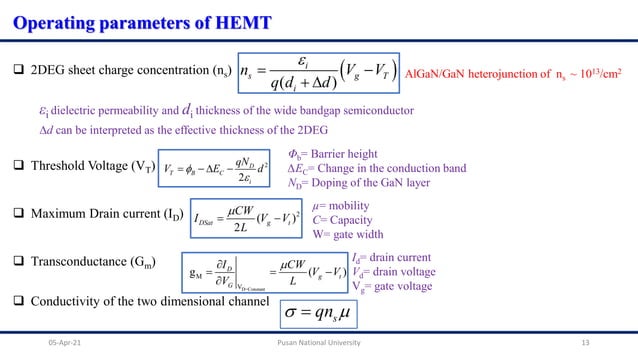 High electron mobility transistor | PDF