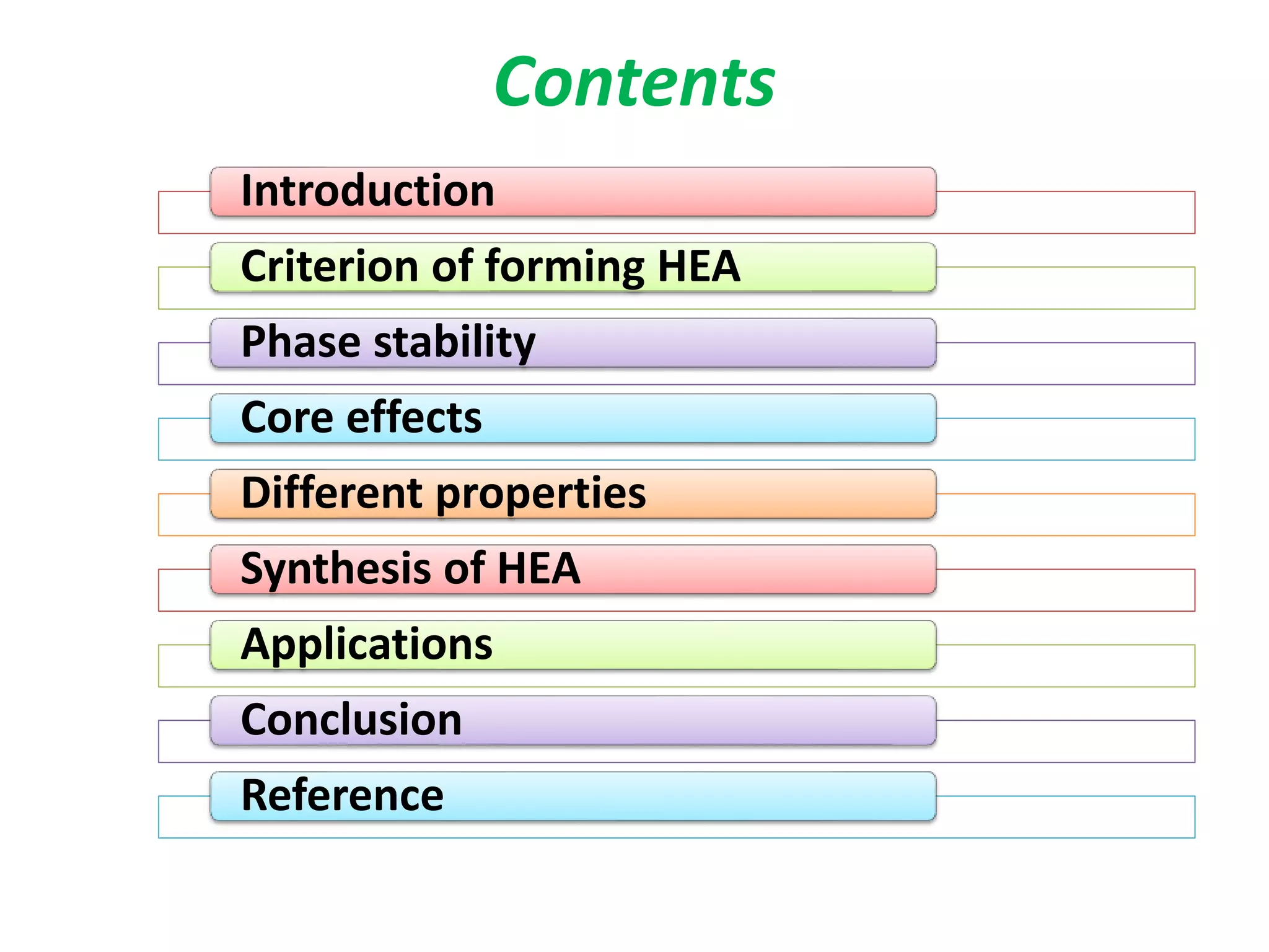 High entropy alloys | PPTX