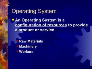 Higher Business Management - Operations | PPT
