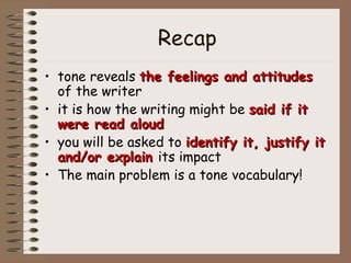 Higher close-reading-tone-etc | PPT
