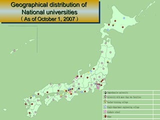 Higher Education In Japan Rev | PPT