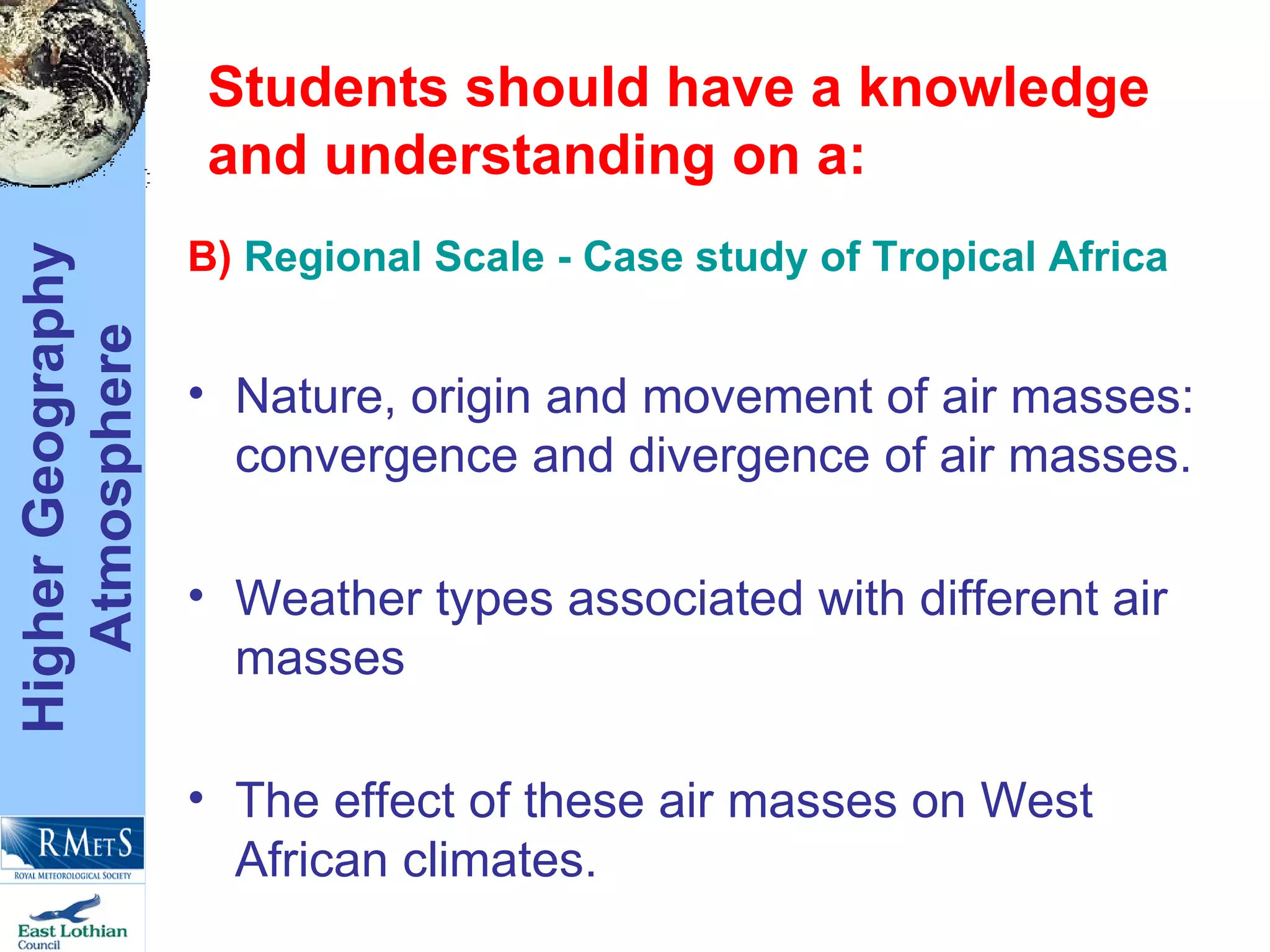 Higher Geography Atmosphere Introduction | PPT