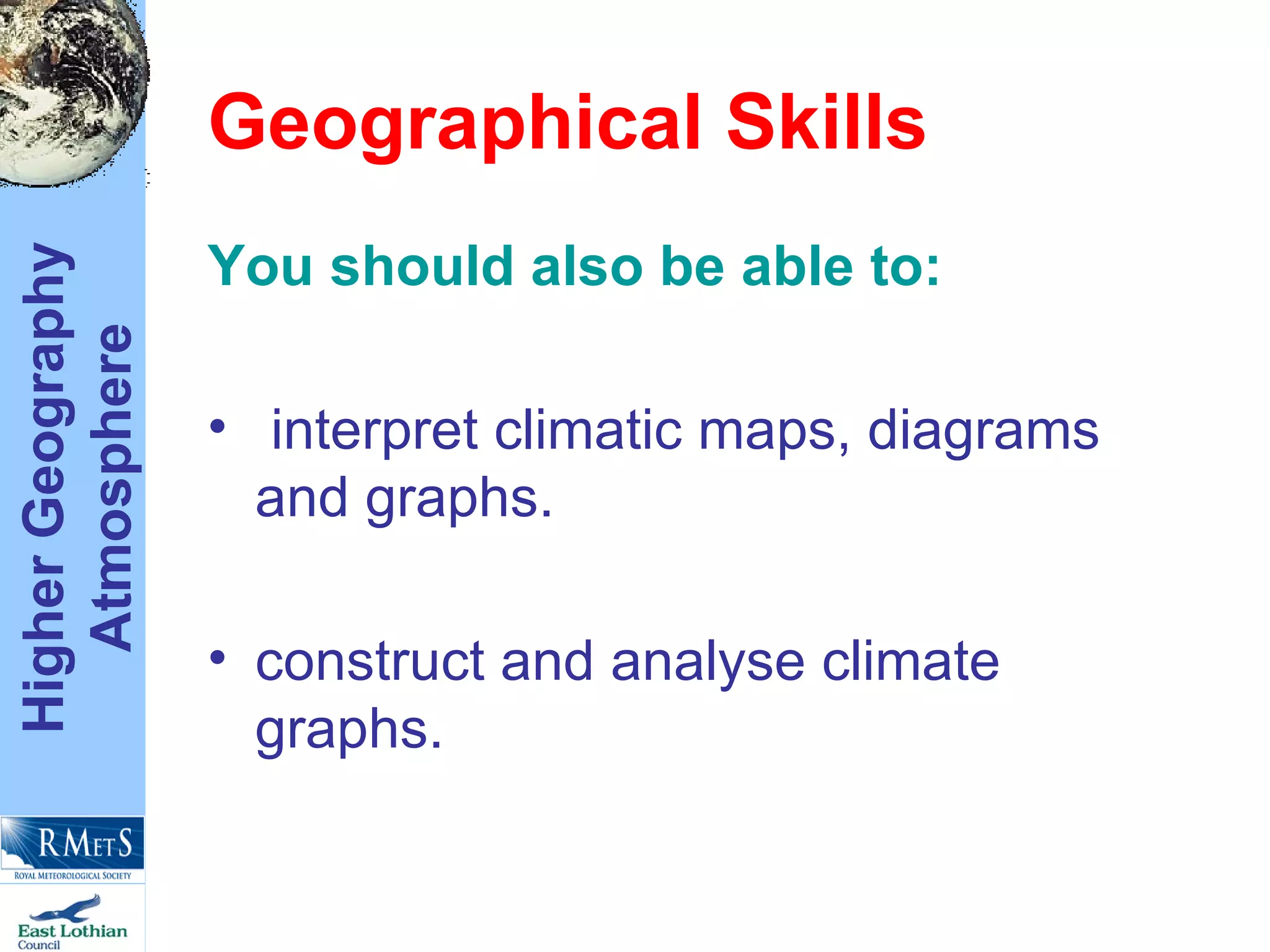 Higher Geography Atmosphere Introduction | PPT