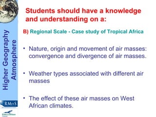 Higher Geography Atmosphere Introduction | PPT