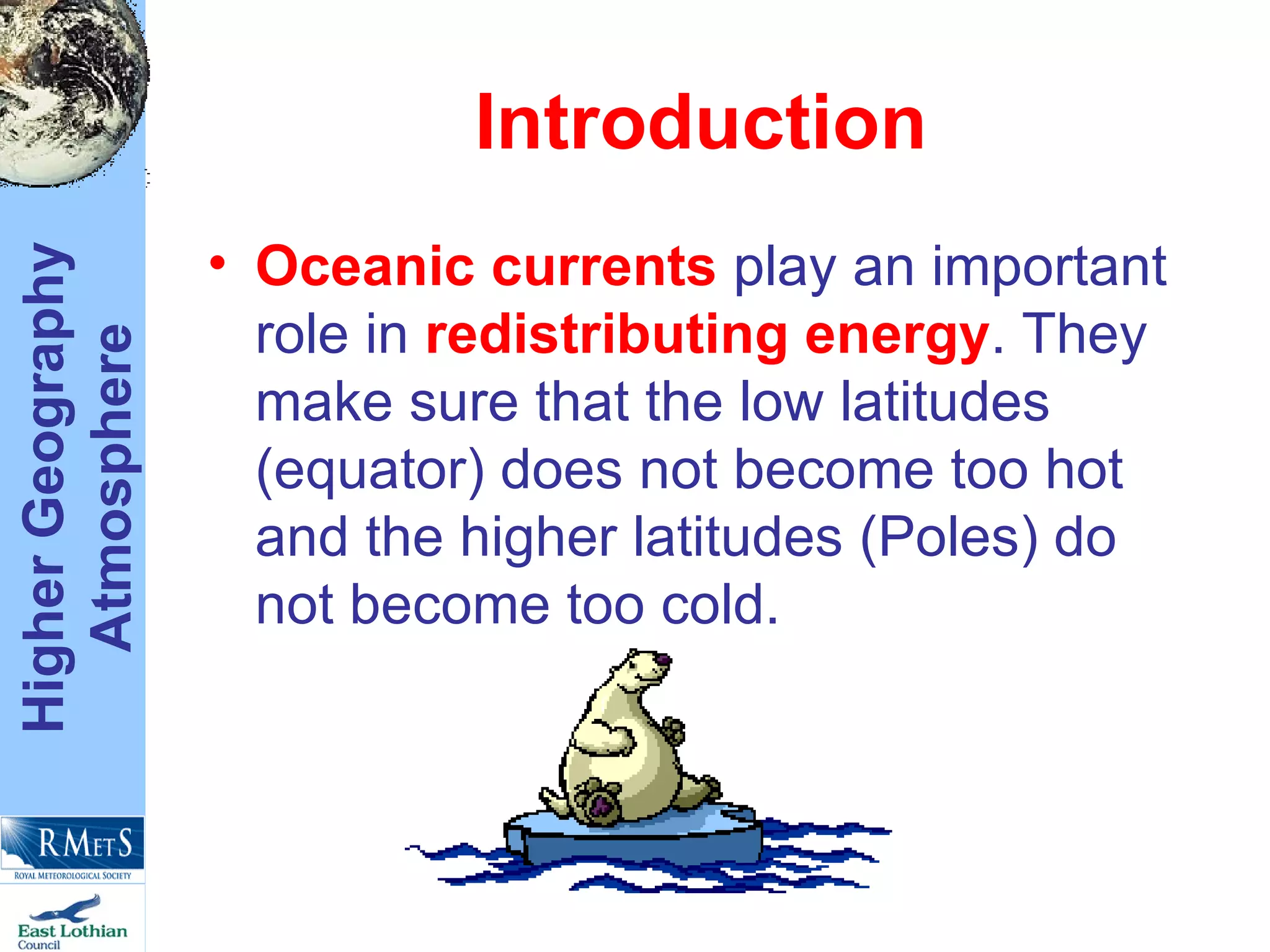 Higher Geography Ocean Currents | PPT